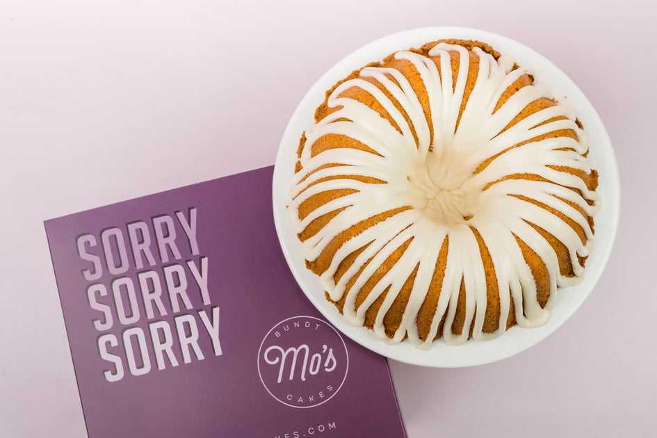 SORRY SORRY SORRY – Mo's Bundt Cakes